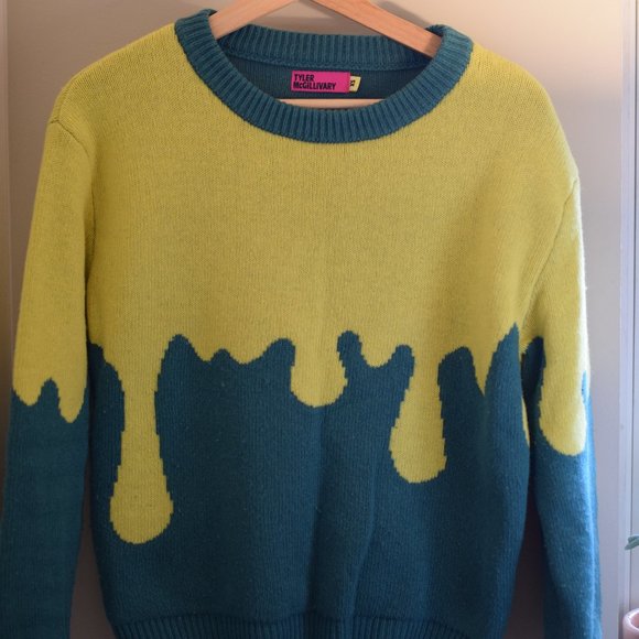 Tyler Mcgillivary | Sweaters | Tyler Mcgillivary Drip Wool Sweater ...